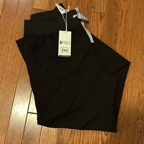 Figs | Pants & Jumpsuits | Brand New With Tags Figs Black High Waist ...